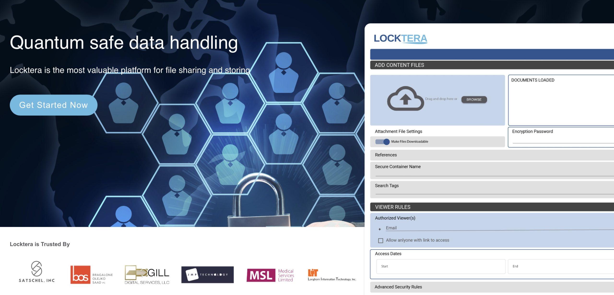 LOCKTERA: Quantum safe data management